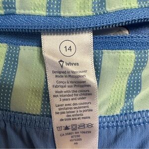Ivivva | Bottoms | Ivivva By Lululemon Blue And Green Girls Speedy ...